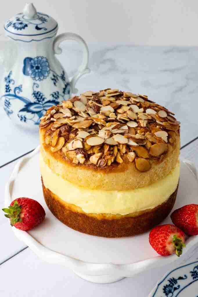 Gluten Free Bee Sting Cake Recipe (Low Carb Bienenstich)