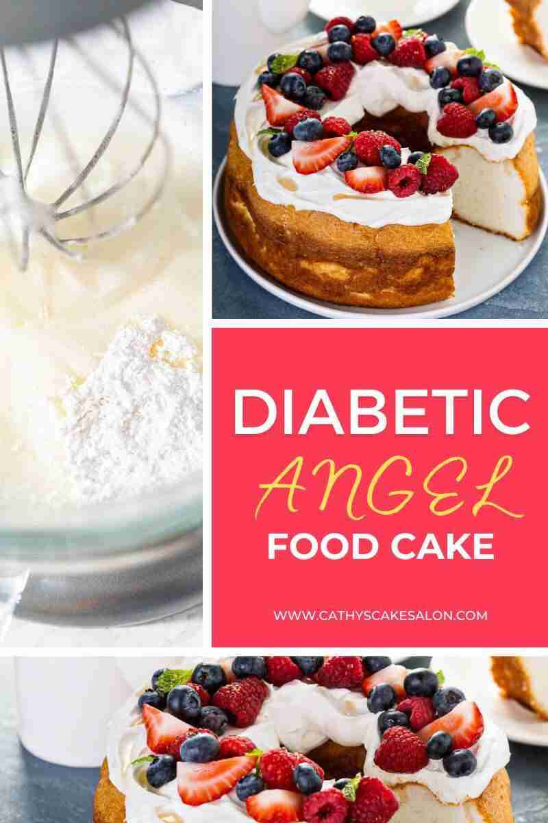 Angel Food Cake for Diabetics: 1.2 Net Carbs in Sugarfree Recipe!