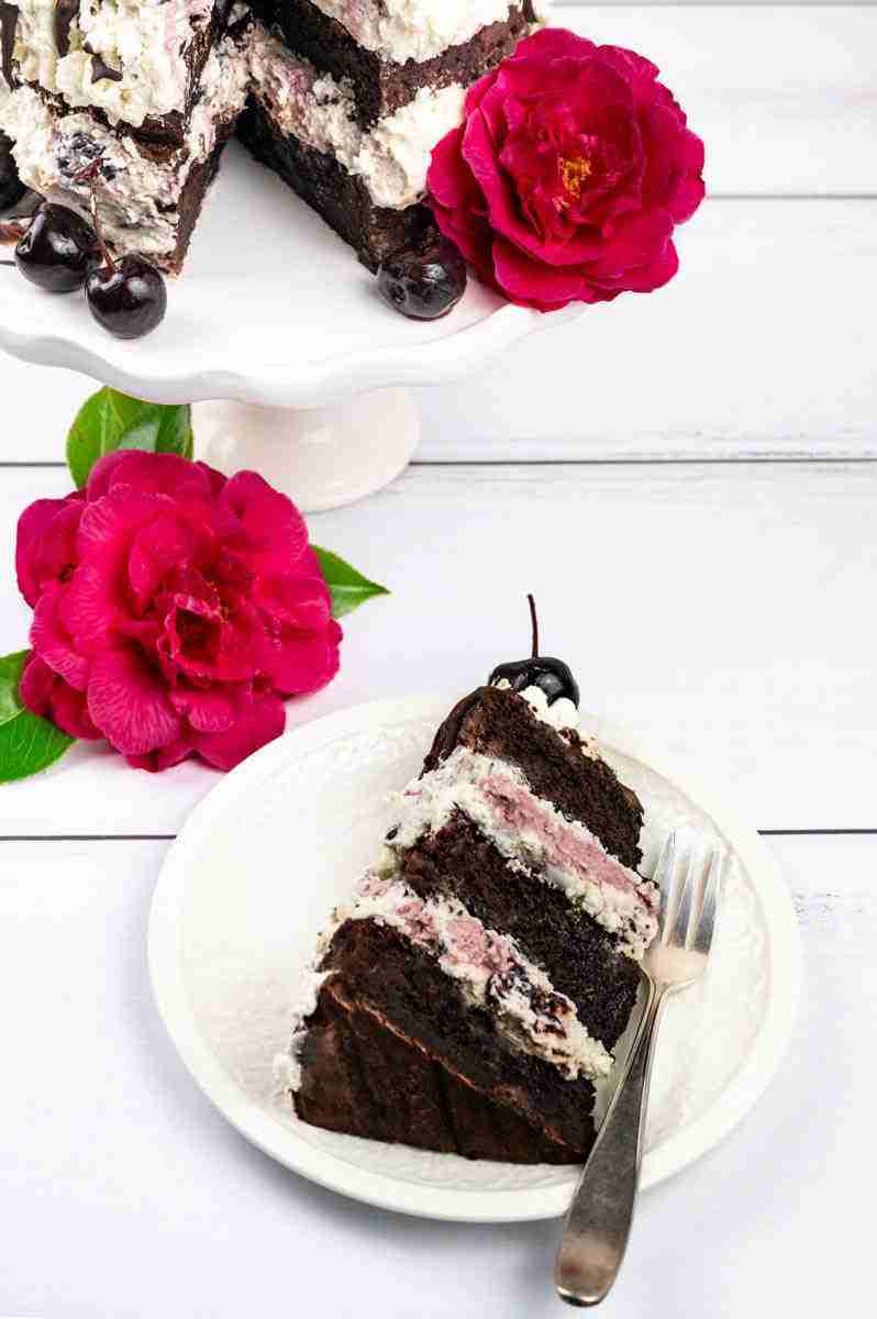 Black Forest Cake Design: A Mini Black Forest Cake