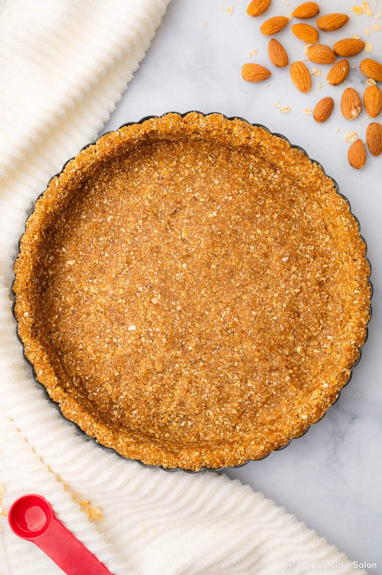 Oat Flour Pie Crust Recipe: Easy Oat Flour Tart Crust (V, GF)