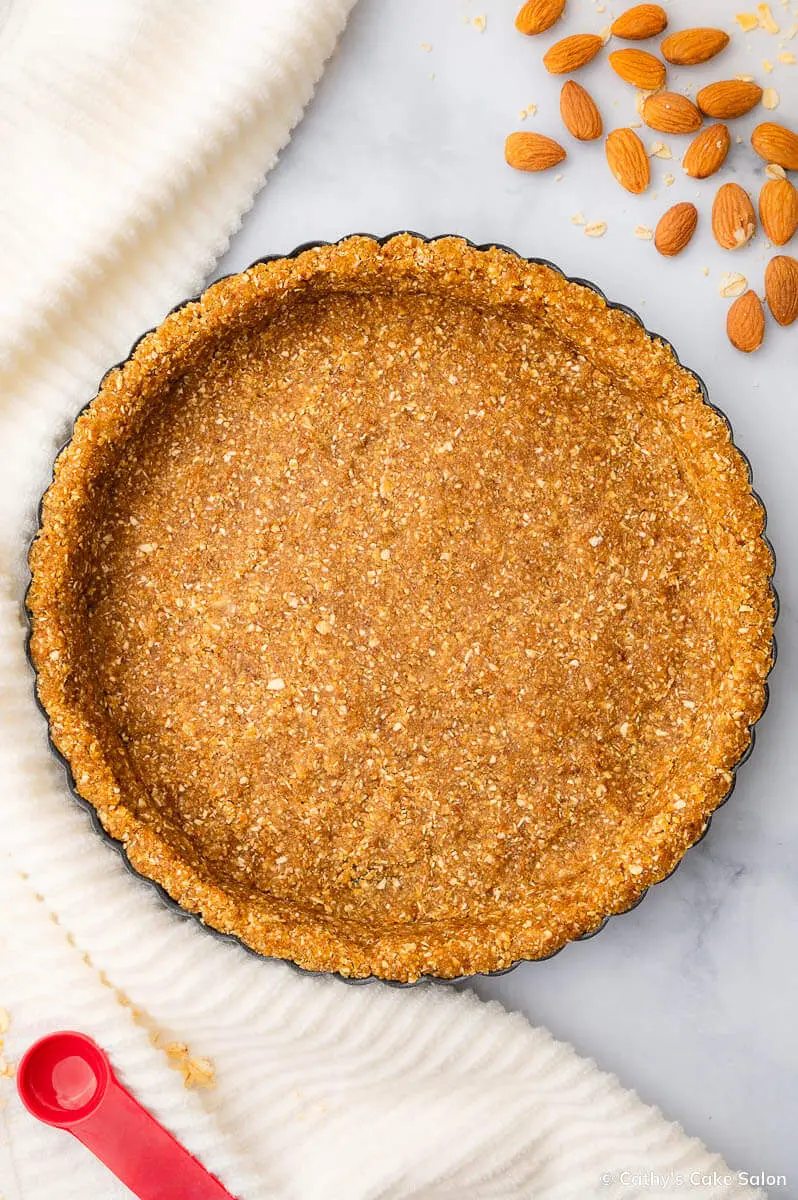 Oat Flour Pie Crust Recipe: Easy Oat Flour Tart Crust (V, GF)