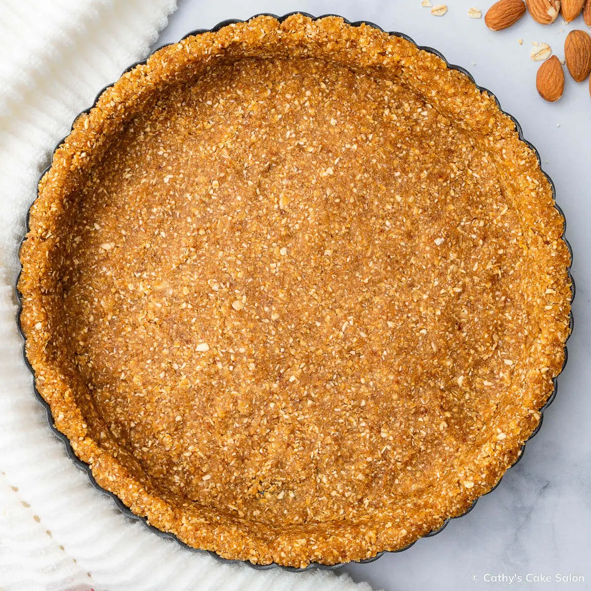 Oat Flour Pie Crust Recipe: Easy Oat Flour Tart Crust (V, GF)