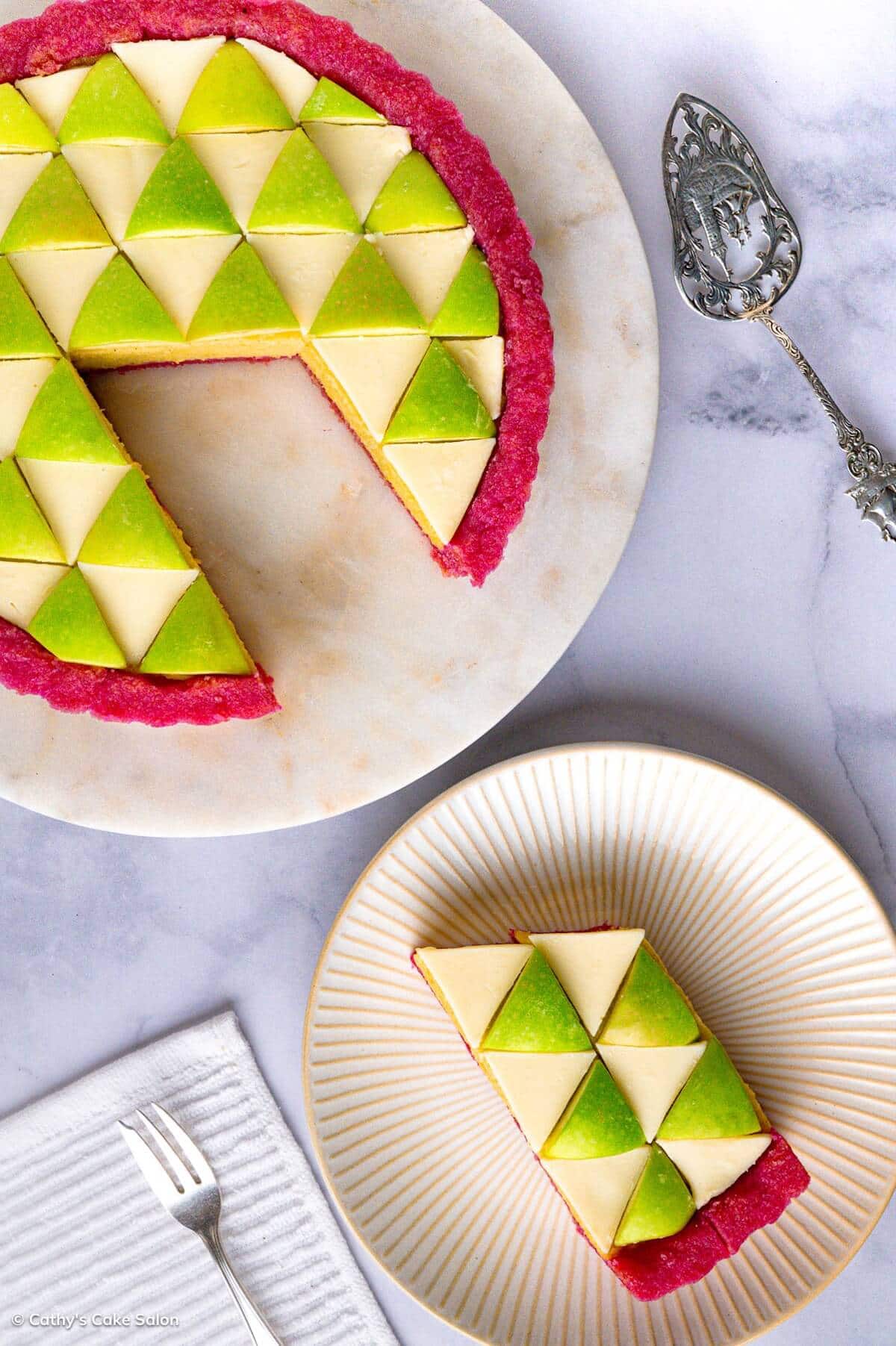 Gluten Free Apple Tart Recipe with Tasty Apple Curd