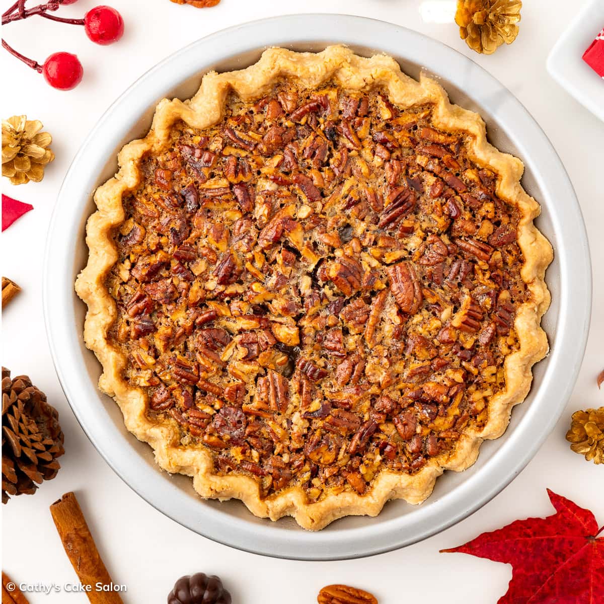 Gluten Free Pecan Pie Recipe (Amazing Low Sugar Pecan Pie)