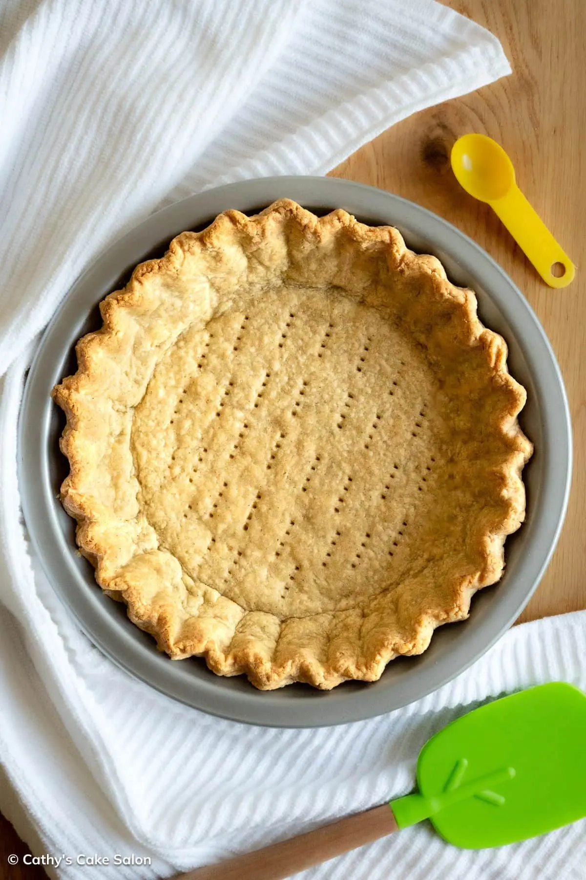 Gluten Free Tart Crust (Bon Appétit Lamination Technique)