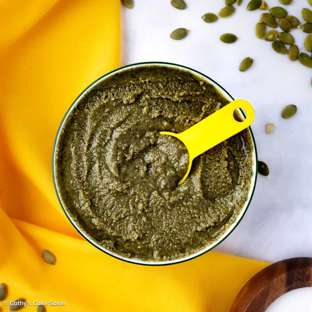 Pumpkin Seed Butter Recipe Made with Green "Pepitas" + Video