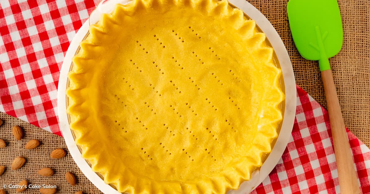 Almond Flour Pie Crust Recipe (Easy Sugar Free Pie Crust Recipe)
