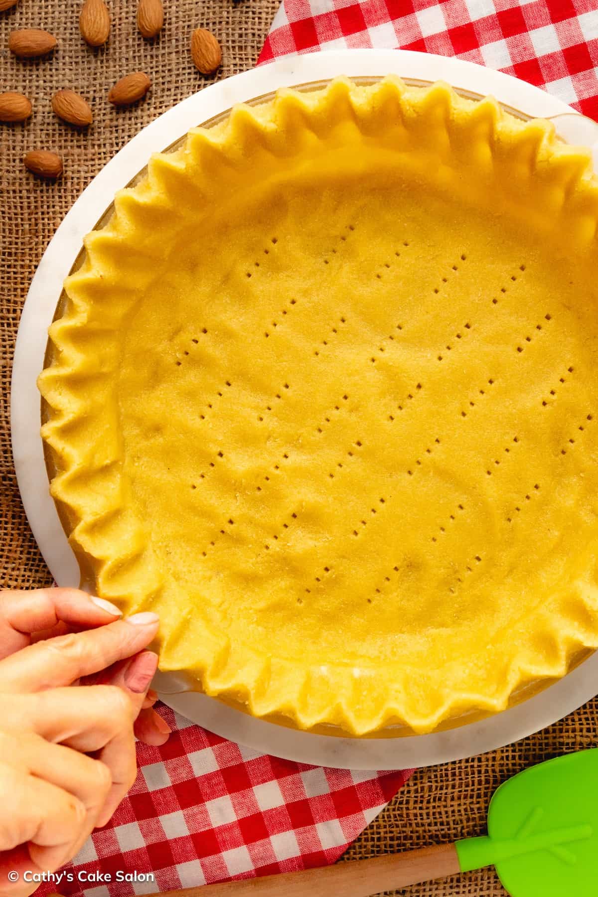 Almond Flour Pie Crust Recipe (Easy Sugar Free Pie Crust Recipe)