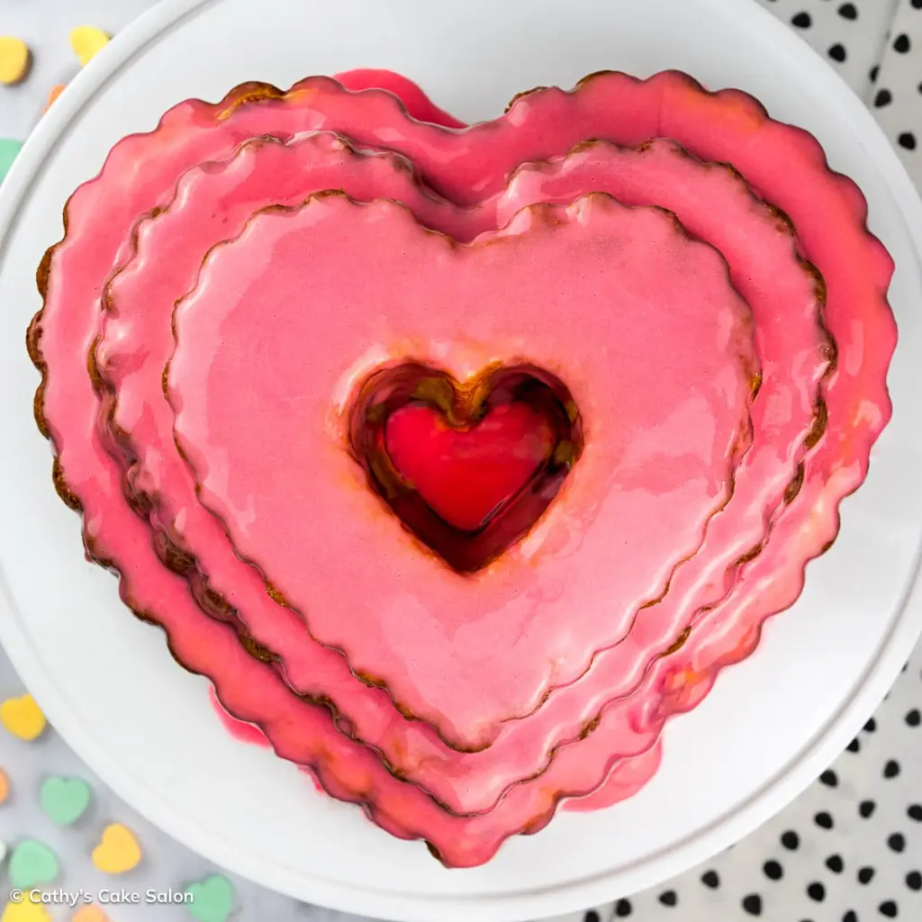 Raspberry Swirl Bundt Cake with Real Raspberries