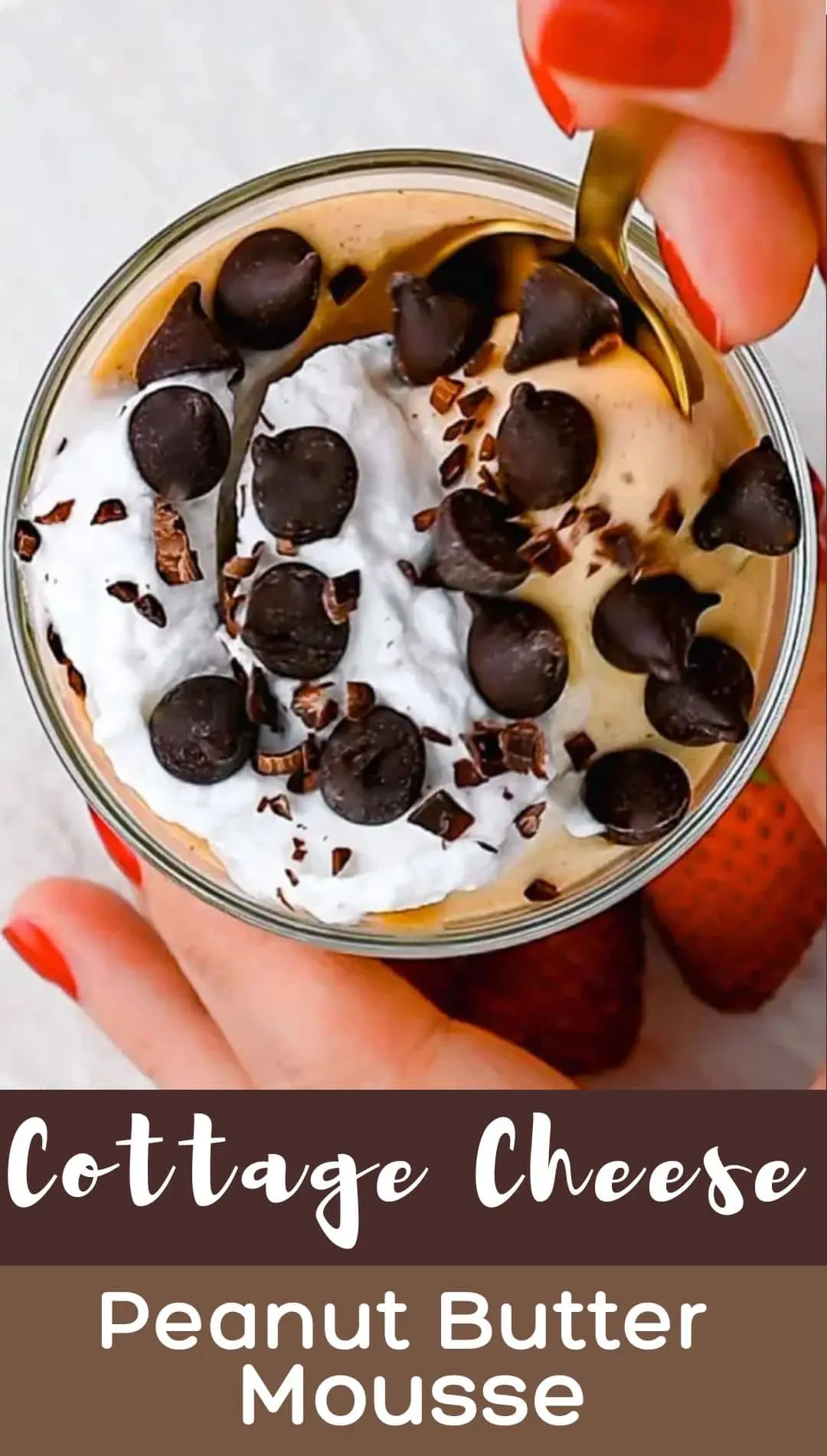 Cottage Cheese Peanut Butter Mousse Recipe: 5 Minutes!